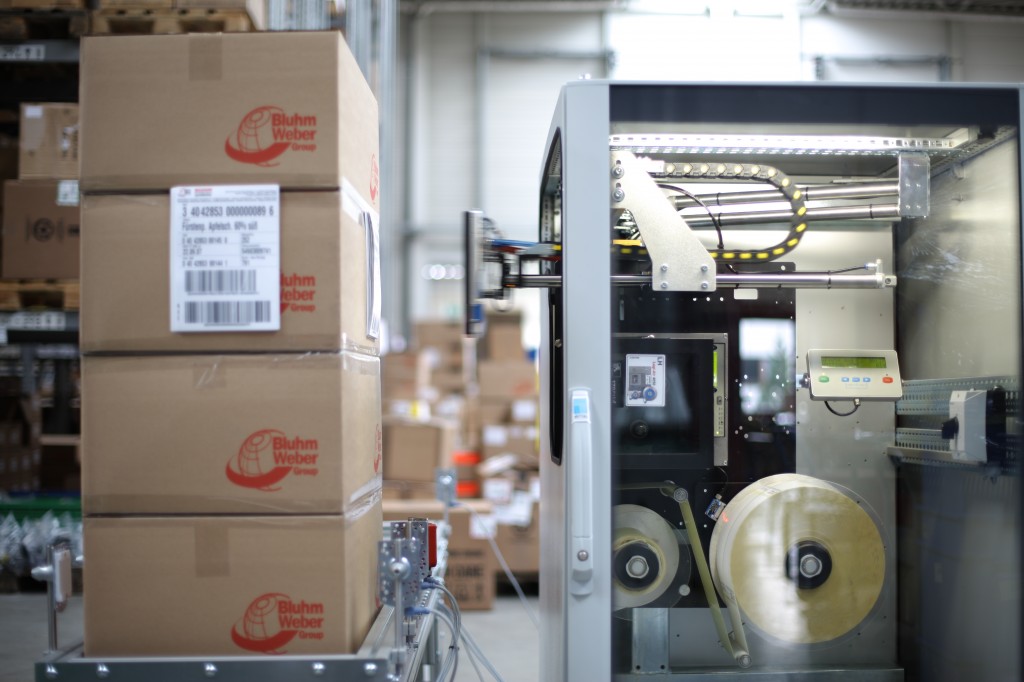 Weber 4050 Pallet Applicator Bar Code Scan System - Process Engineering ...