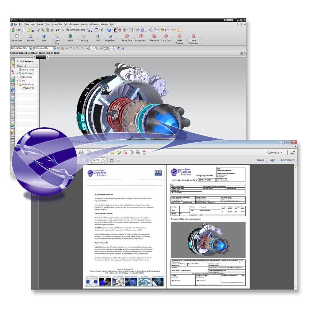 Theorem’s Publish 3D Document using Adobe’s PDF format Makes 3D CAD ...