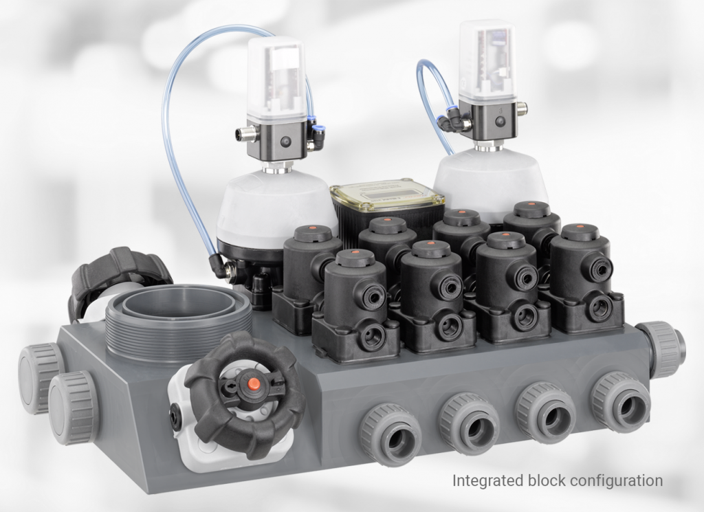 Use GEMÜ Plastic M-Block to Optimize Your Plant!