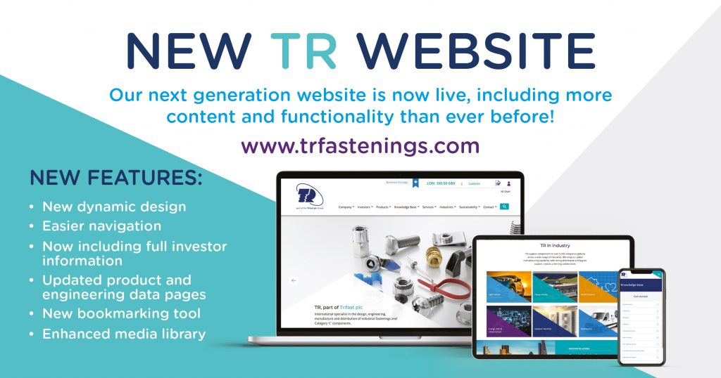 TR Fastenings debuts next generation website with more content and ...