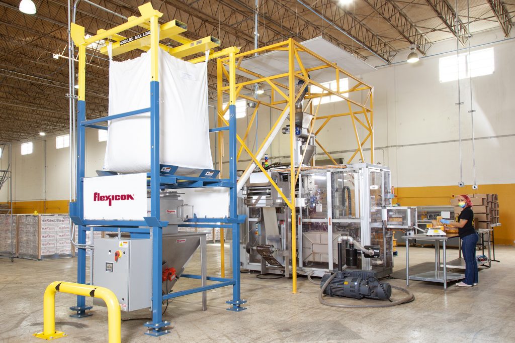 COFFEE CONVEYED FROM BULK BAGS TO ROASTER TO PACKAGING - Process ...