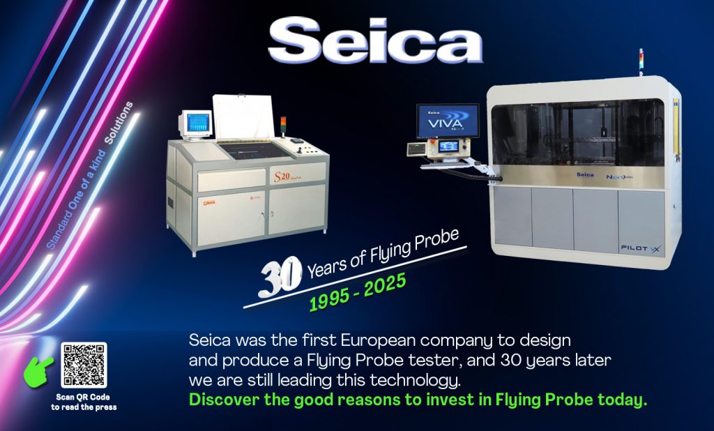 SEICA 30th Anniversary of Flying Probe Technology - Process Engineering ...