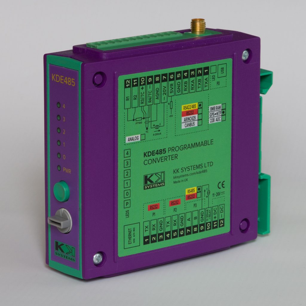 The KDE485 C programmable converter